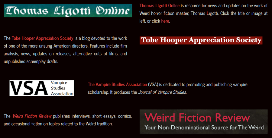Our First Affiliates (Sort Of) - Vampire Studies Association