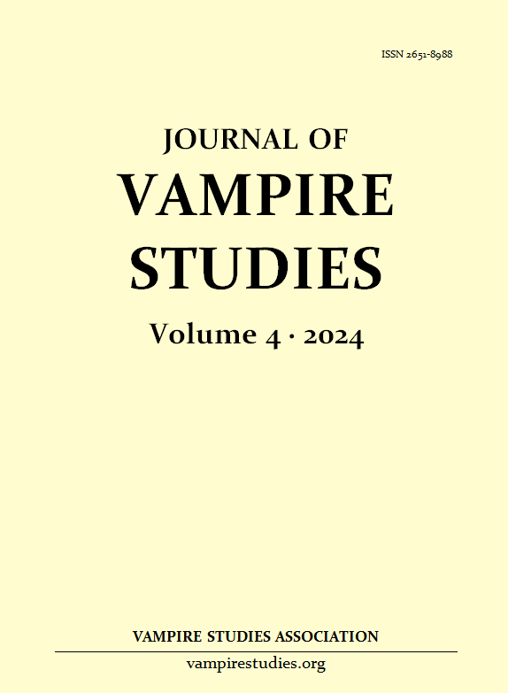 Journal of Vampire Studies, Volume 4, Gets Release Date - Vampire ...